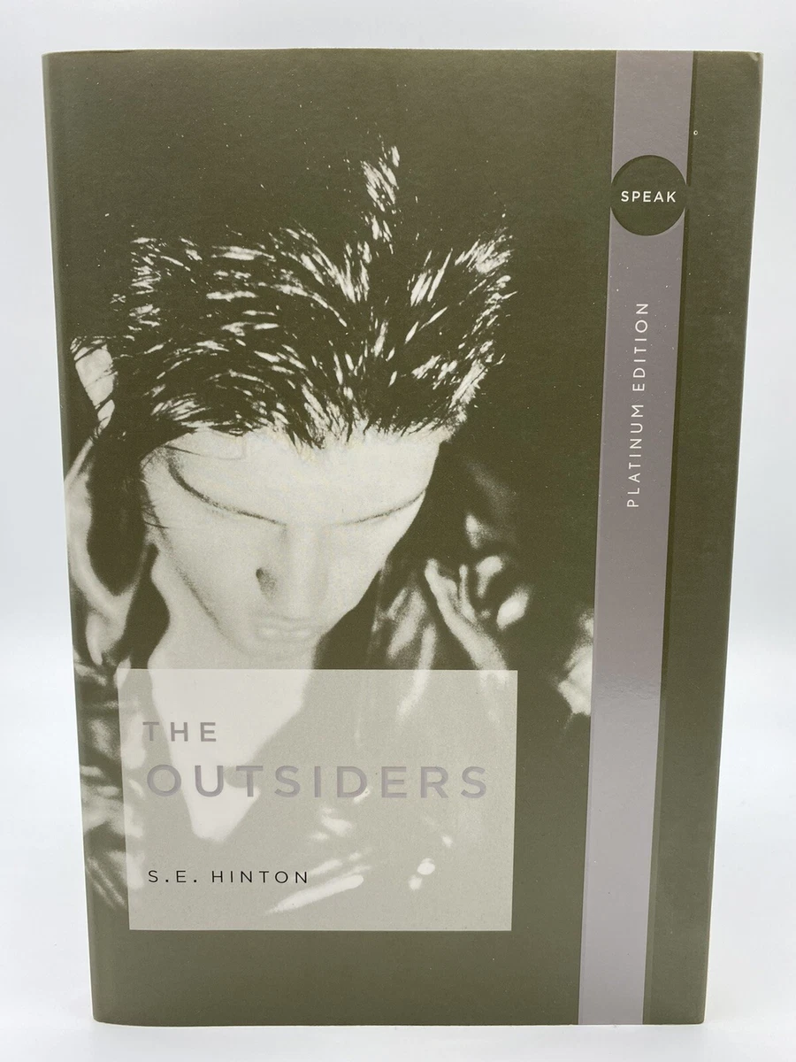 The Outsiders Book Cover Platinum Edition