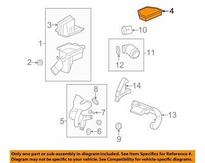 GM 96815102 OEM Engine-Air Filter Element OEM NIB NOS | eBay