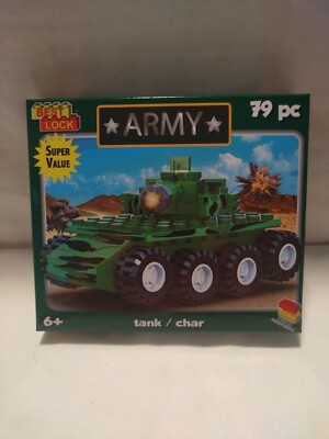 Best Lock Army Tank 79 pc New | eBay