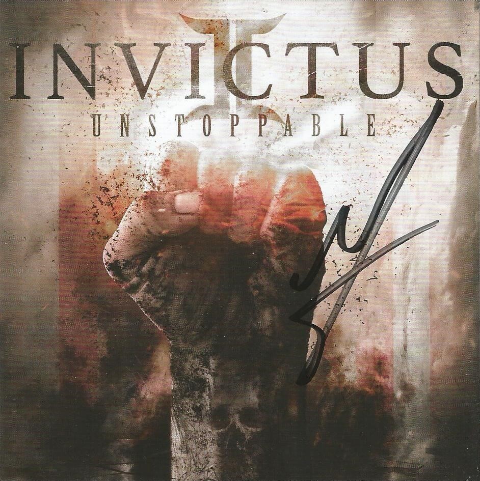 Invictus Autographed Unstoppable CD | eBay
