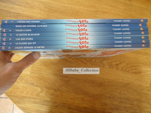 Lot 7 Comics The Jokes of TOTO 1 3 4 5 6 7 8 Delcourt Coppée Series | eBay