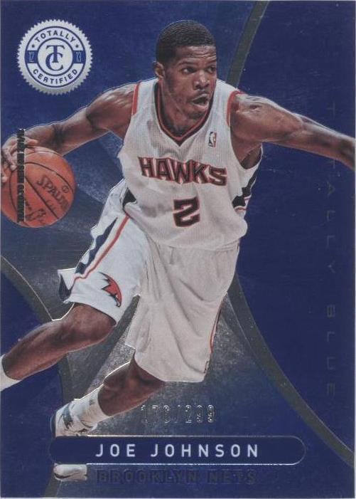 2012-13 Totally Certified - Joe Johnson #118 Totally Blue /299 for sale ...