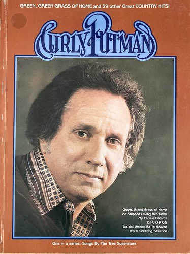 Curly Putnam Green Green Grass 39 Other Hits Music Book by Tree ...