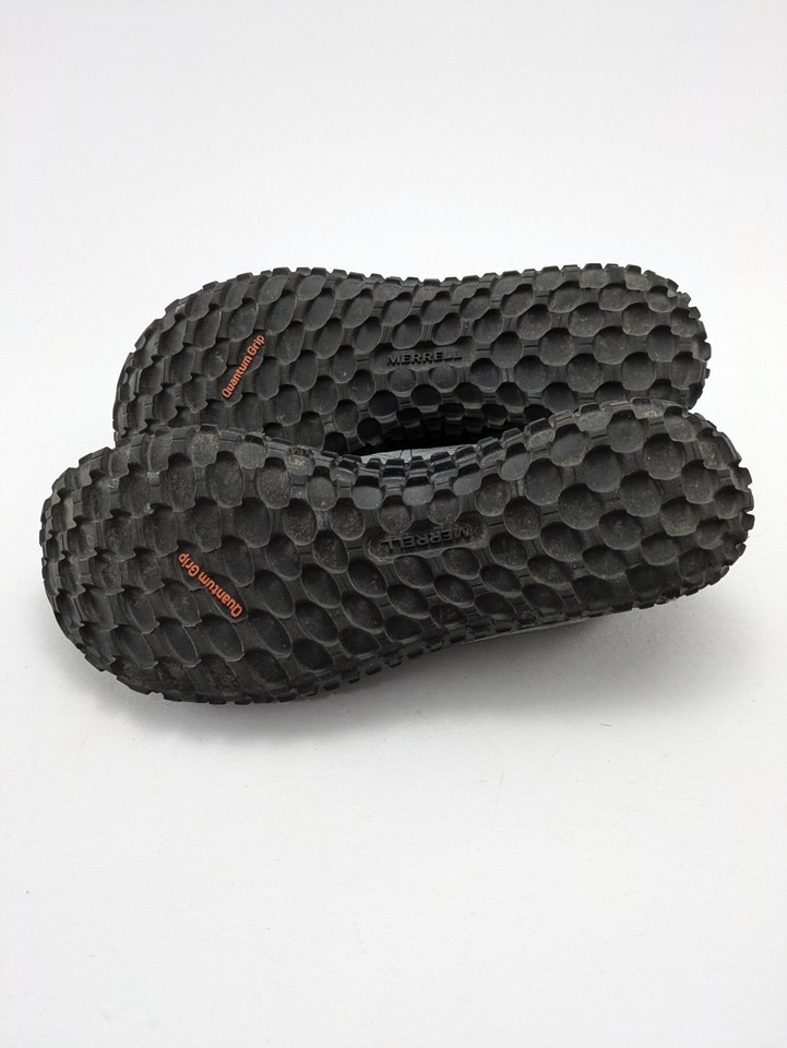 Mens Merrell Barefoot Wrapt Quantum Grip Gray Hiking Shoes J036009 Size ...