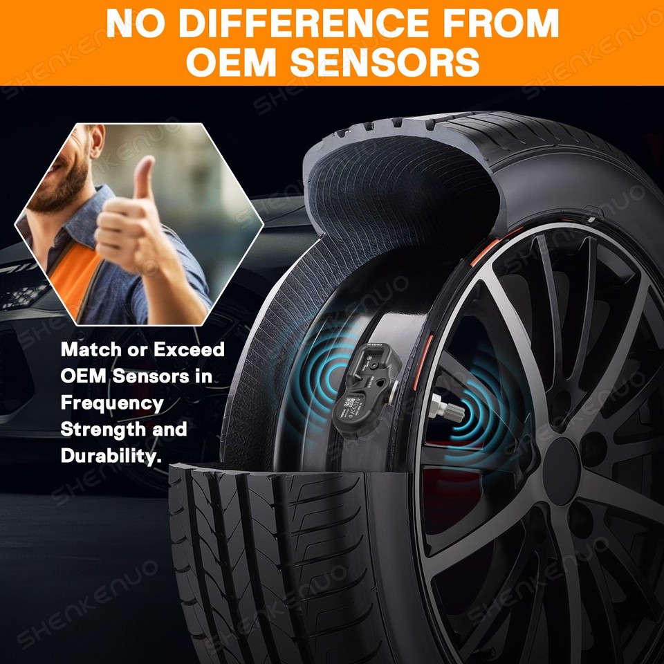 For 2016-2019 Toyota Mirai /Prius -4x TPMS Sensors (42607-06020 ...