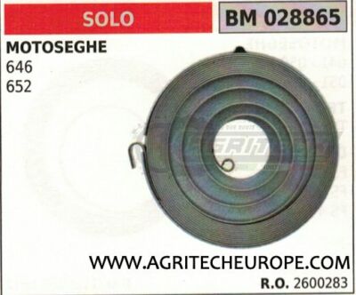 2600283 Ressort Écarts D'Acquisition Complète Scie à Chaîne Solo 646 ...