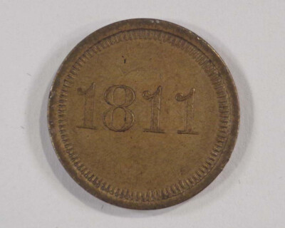 1811 Good For 5c in Trade - Bronze Trade Token 21mm | eBay