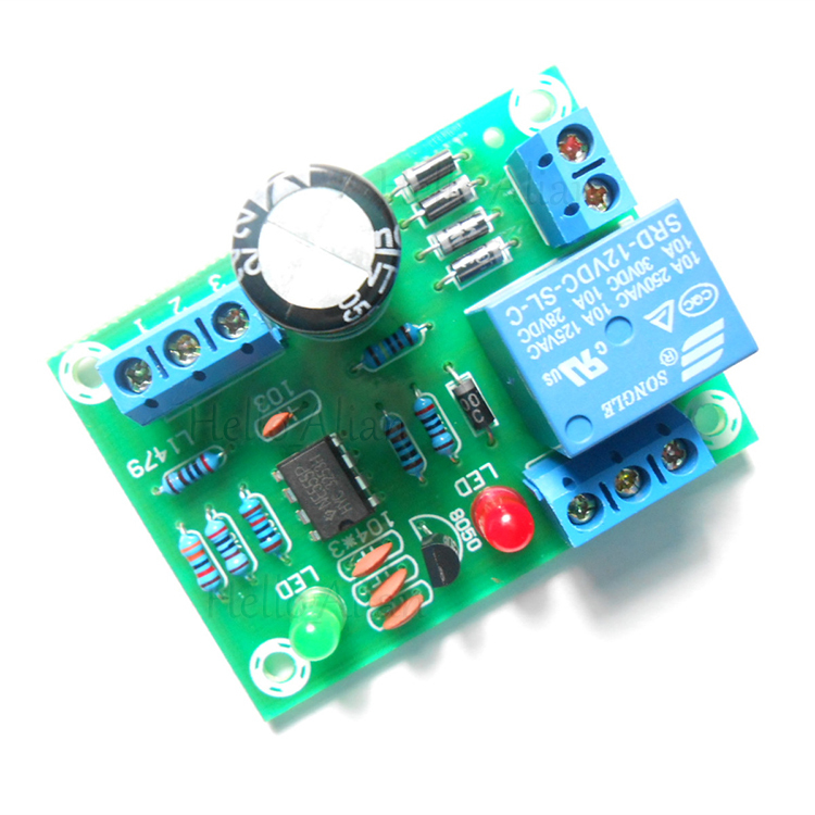 9V-12V AC/DC Liquid Level Controller Module Auto Water Level Detection ...