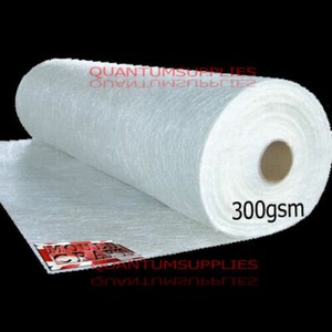 300gsm FIBREGLASS MATTING 10m x 1m CHOPPED STRAND MAT FOR For Epoxy ...