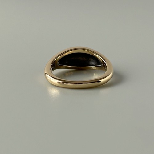 Georg Jensen Lienemunte 425B Ring 925 K18 750 YG Combination US7.5 ...