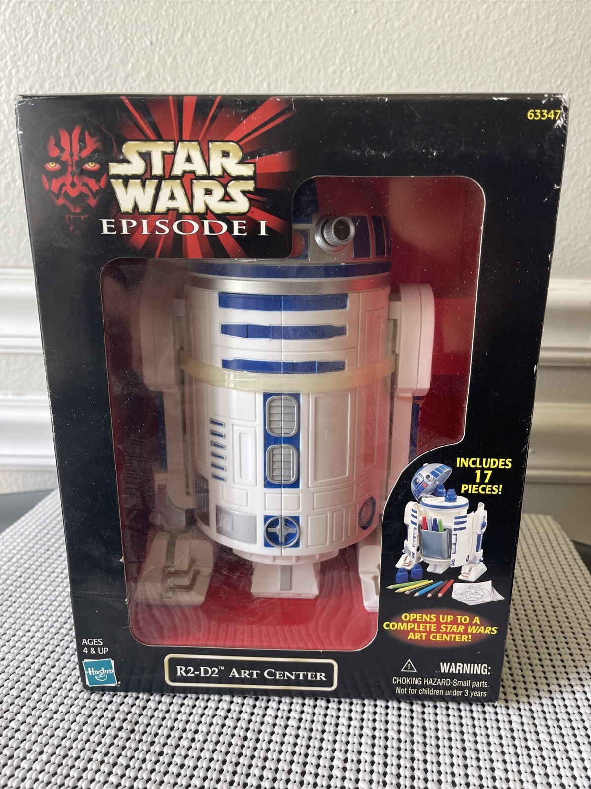Star Wars Episode 1: The Phantom Menace R2-D2 Art Center Hasbro 1998 | eBay