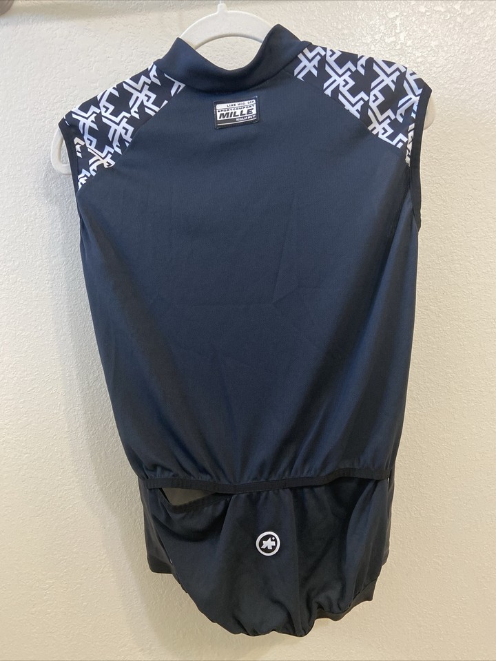 Assos Tiburu Gilet/Vest Mille GT - Men's Medium - Black Series - New ...
