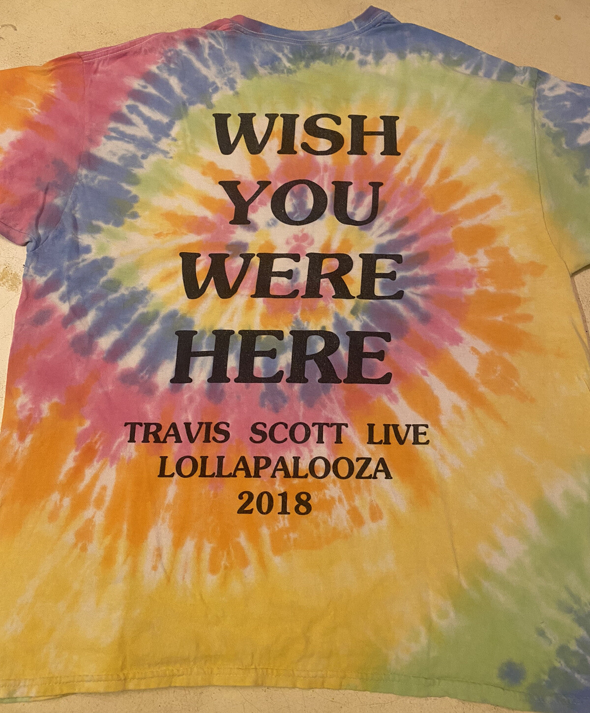 Travis Scott Lollapalooza 2018 “I Went To Astroworld”… - Gem