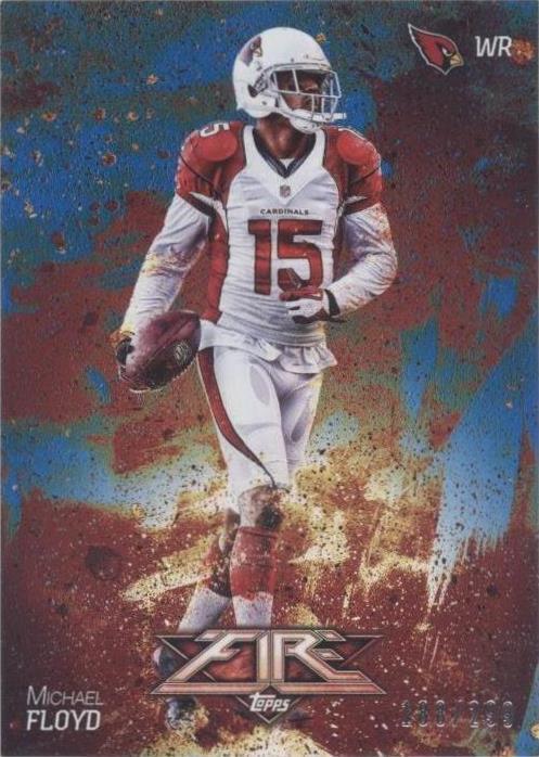 2014 Topps Fire - Michael Floyd #37 Blue /299 for sale online | eBay