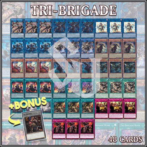 TRI-BRIGADE DECK 48 | Barren Blossom Fraktall Kitt ShowdownYuGiOh ...