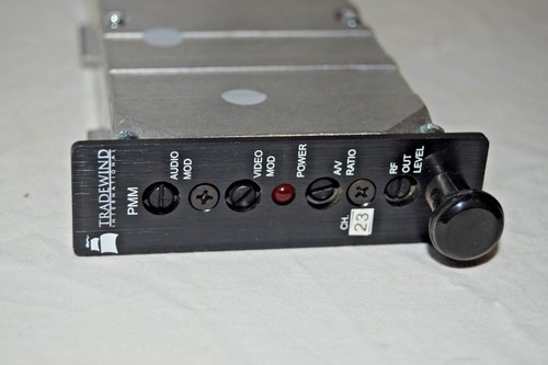 Tradewind International PMM Mini Modulator Channel 23 Audio Video RF ...