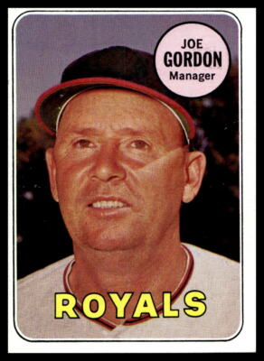 1969 Topps #484 Joe Gordon MGR Kansas City Royals NR-MINT SET BREAK! | eBay