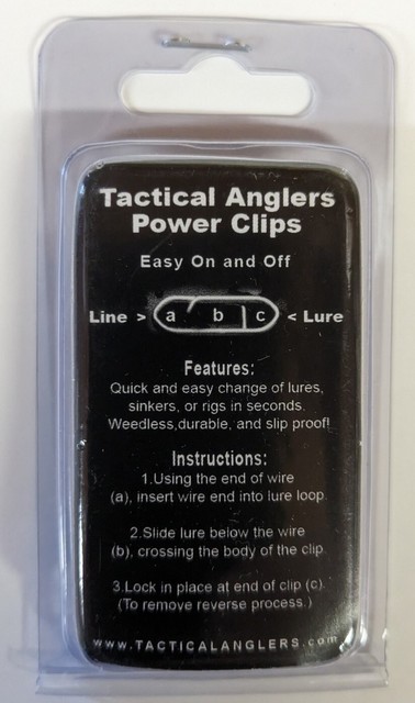 Tactical Anglers Power Clips 50lbs 30pk for sale online | eBay