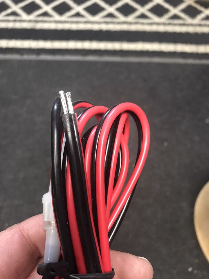 12 Gauge Power/Ground Wire NO PLUGS CB Radio 10 Meter 11 Meter Amateur ...