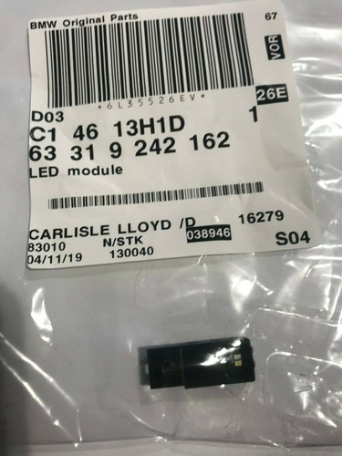 Genuine LED module centre console BMW Hybrid X1 E84 F20 21 22 23 ...