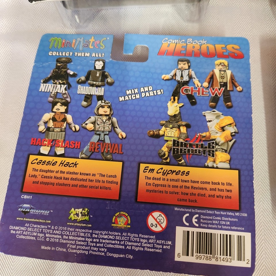 Minimates Predator Mixed Lot of 4 Alien Predator 2 Hack Slash Revival ...