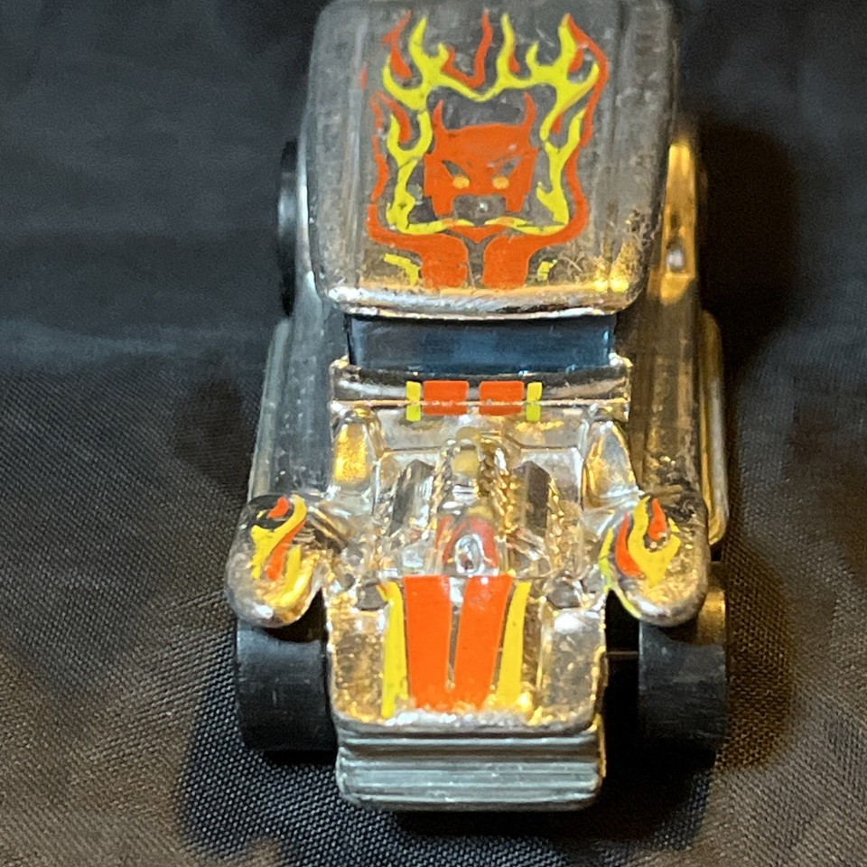 1969 Hot Wheels Prowler Redline Hong Kong Chrome Demon Flame | eBay