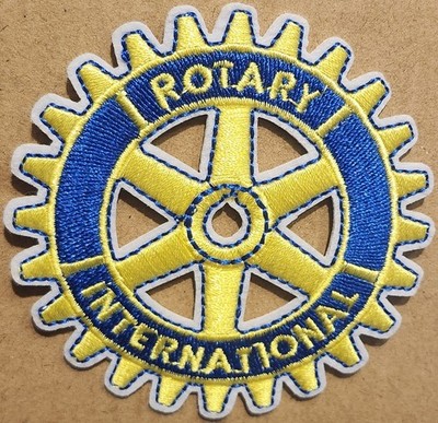 Rotary International embroidered Iron on patch | eBay