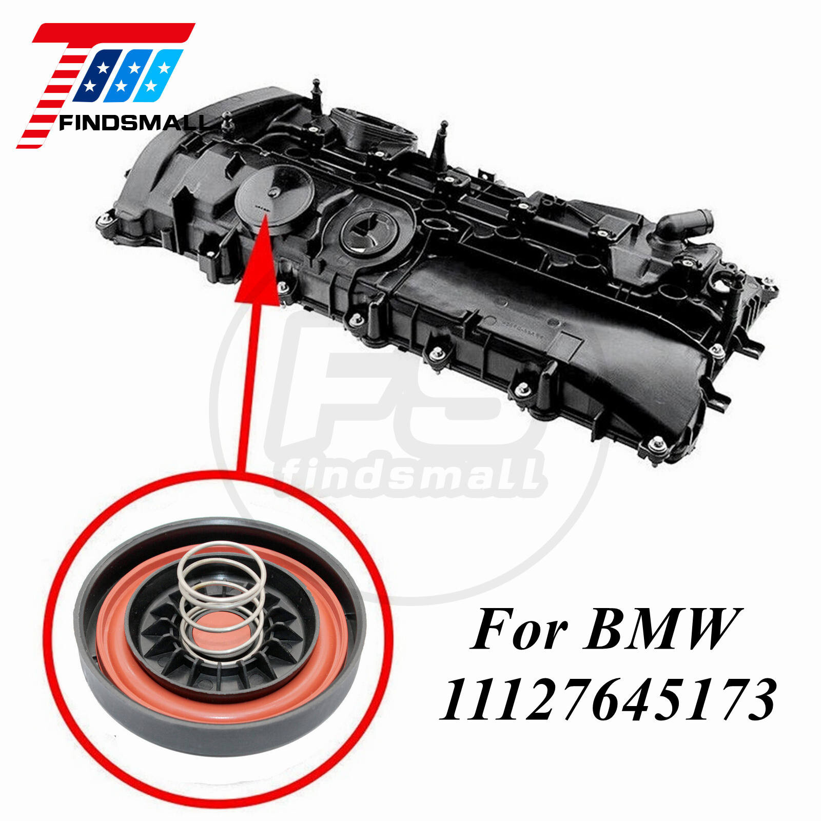 PCV Valve Cover Cap Kit for BMW B58 F23 F30 G30 1 2 3 4 5 6 7 Series ...