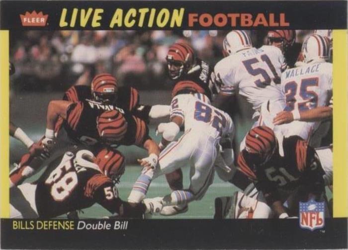 1987 Fleer Live Action Football - Buffalo Bills #4 for sale online | eBay