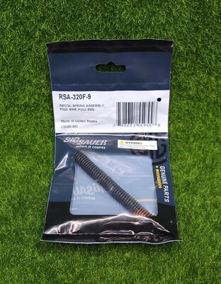 Sig Sauer P320 Full Size 9mm Recoil Spring Assembly - RSA-320F-9 | eBay