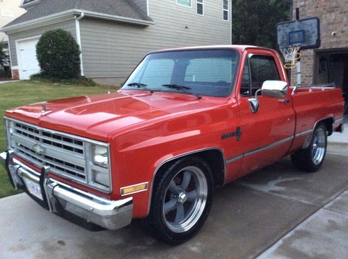 20 INCH GRAY AMERICAN RACING TORQ THRUST WHEELS RIMS W/TIRES C10 SQUARE ...