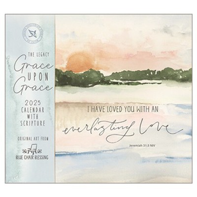 Legacy 2025 Calendar Grace Upon Grace Calender Fits Wall Frame ...