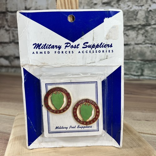 Military Post Supplies Victory Pin New / Sealed | eBay