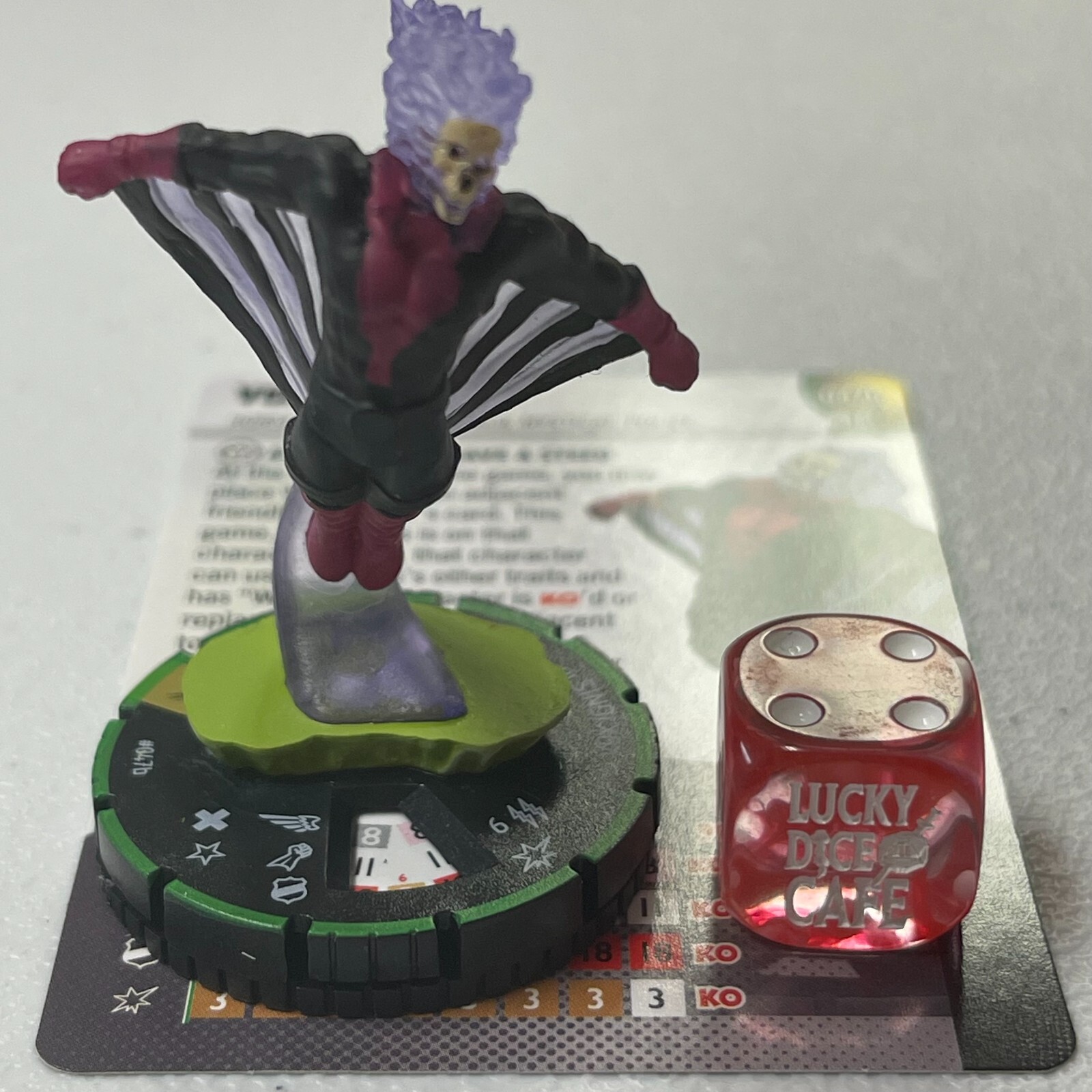 Marvel Heroclix Deadpool Weapon X 047b Vox Ignis Super Rare Prime | eBay