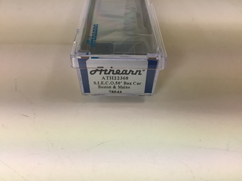 Athearn #22368 N scale “Boston & Maine” 50' SIECO box car Rd.#78044 | eBay