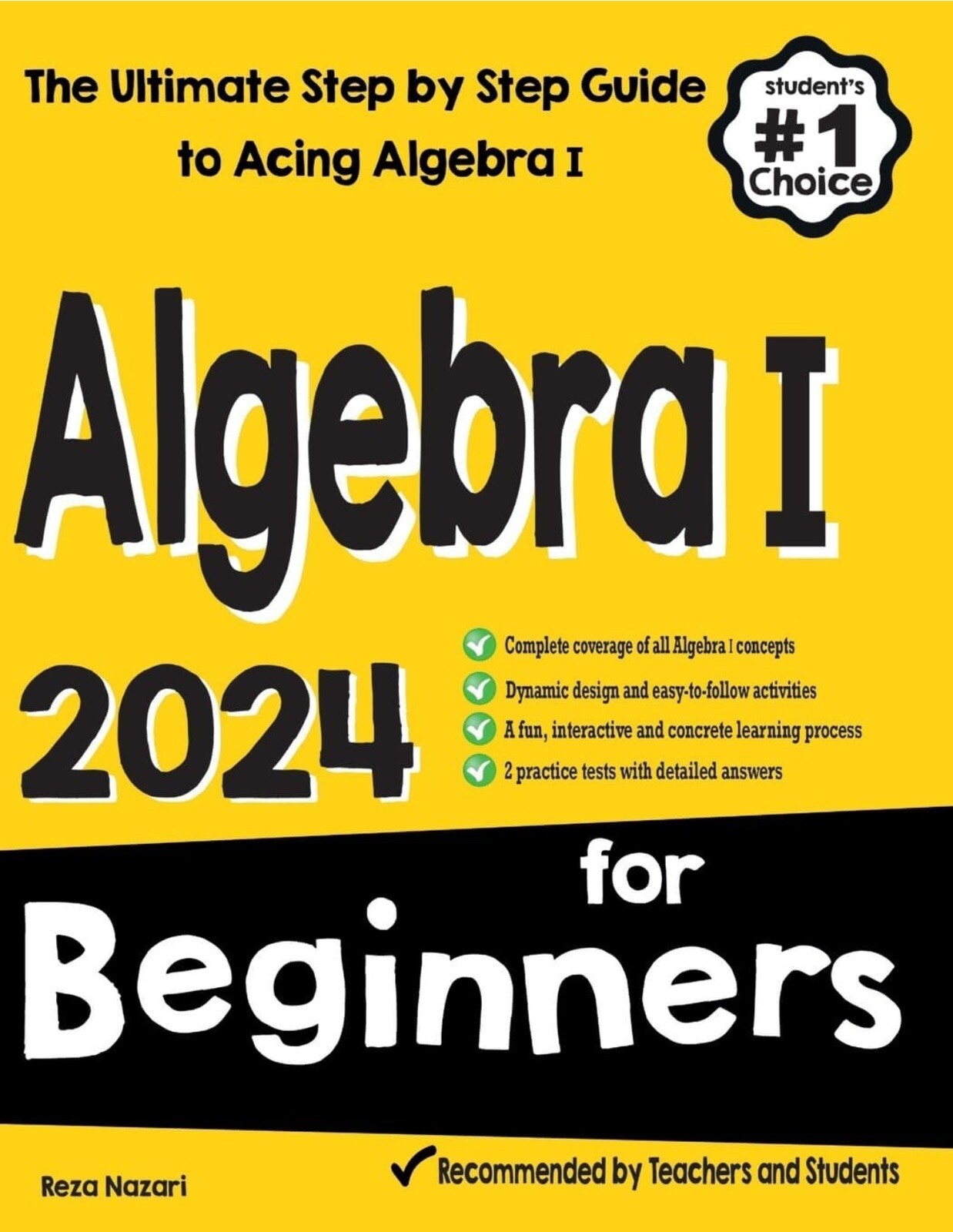 Algebra I for Beginners : The Ultimate Step by Step Guide to Acing ...