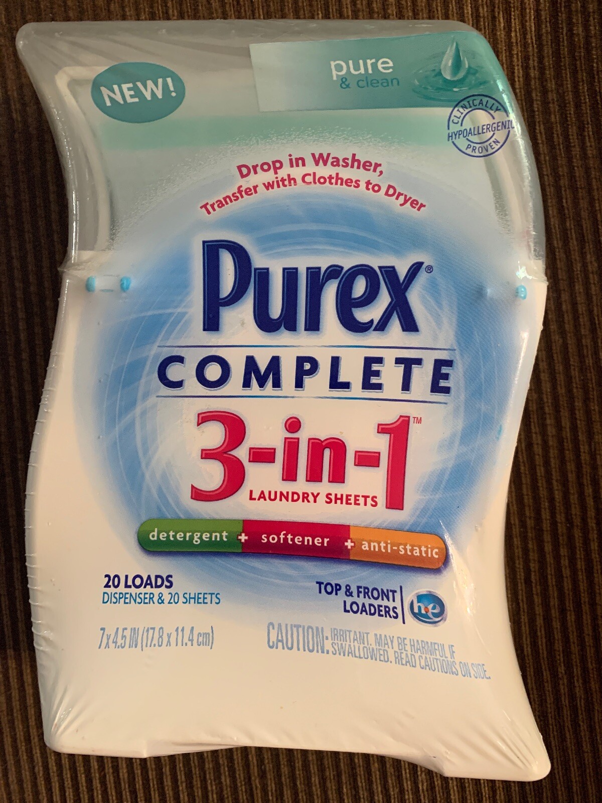 Purex Complete 3 in 1 Laundry Sheets Tropical Escape 20 Loads SEALED ...