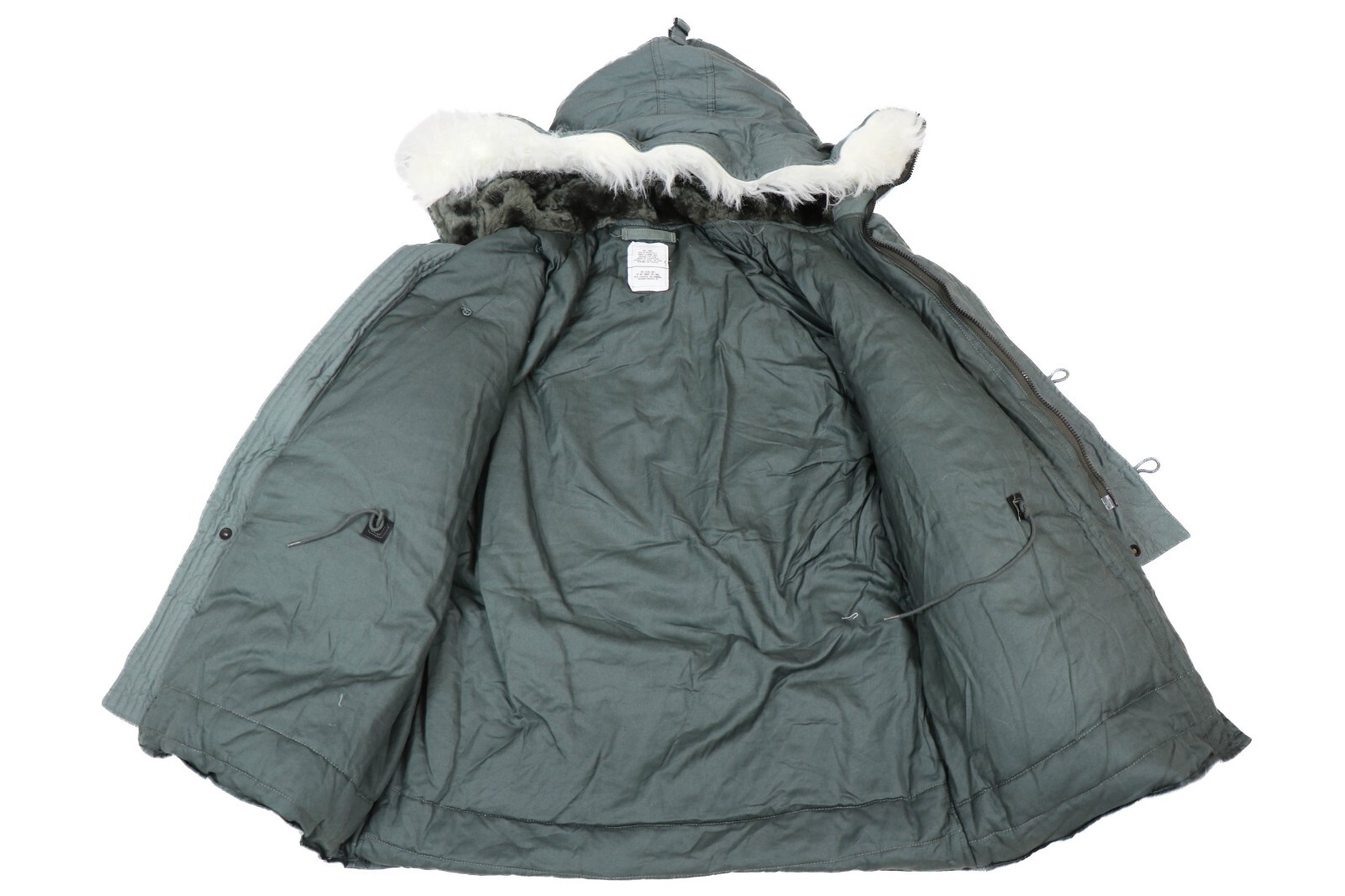 US Air Force Extreme Cold Weather Parka Type N-3B Jacket Hood Fur USAF ...