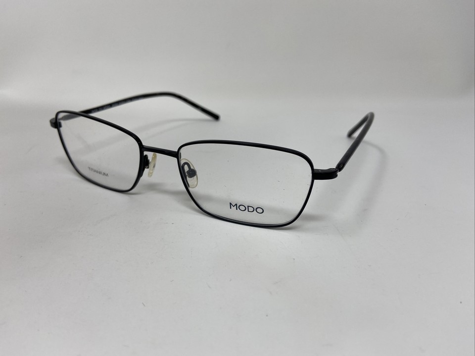 MODO EYEGLASSES TITANIUM FRAME MOD 131 BLACK 52/17/140 IO69 | eBay