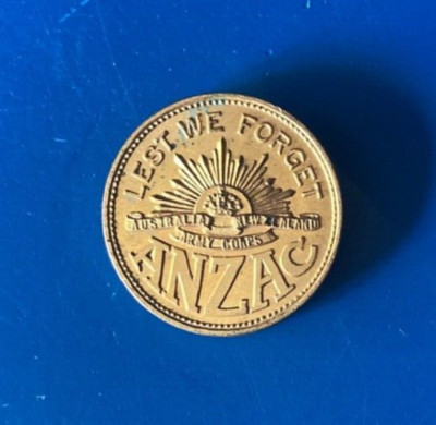 Rare Rising Sun Lest We Forget Anzac Badge | eBay Australia