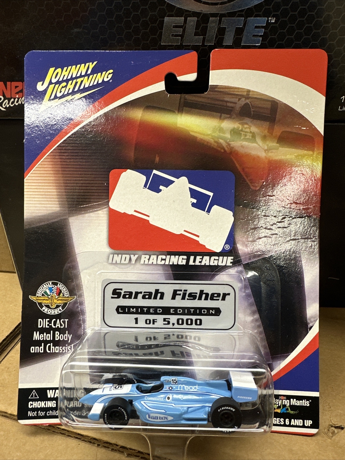 2001 Sarah Fisher 15 Cummins Mead Walker Racing Oldsmobile 1:64 DieCast ...
