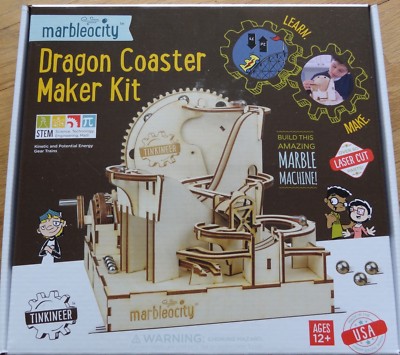 Dragon Coaster Maker Kit Tinkineer Marbleocity Marble Run MADC100BB | eBay