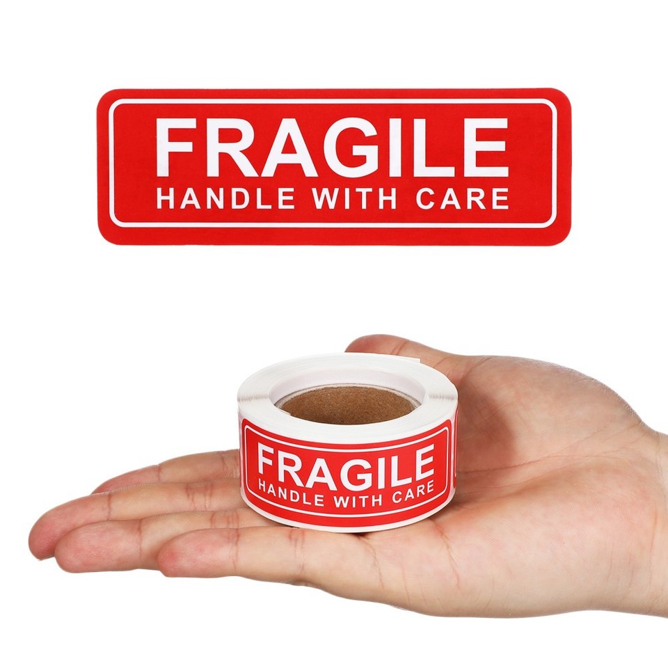 150 Pcs Fragile Warning Labels Stickers for Packing Boxes Luggage ...
