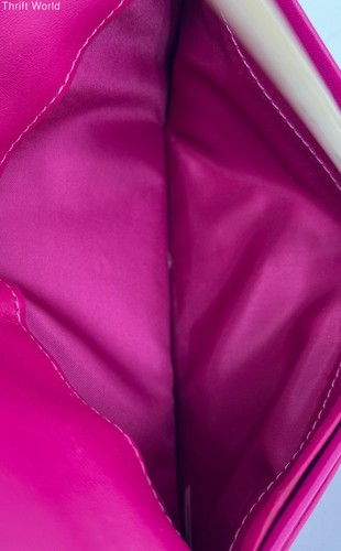 Women's Coach Hot Pink Bi-Fold Wallet Zip Pocket | eBay