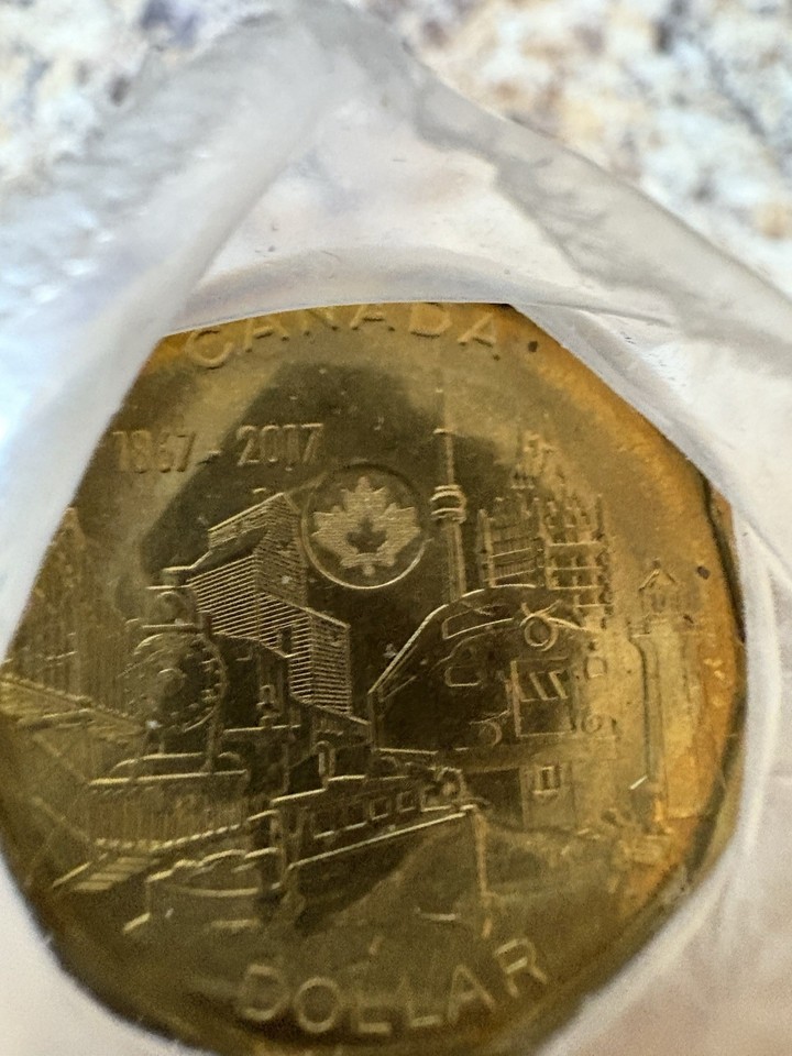 2017 $1 Loonie Connecting A Nation Canada Coin Roll | eBay