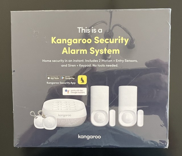 Kangaroo Security Alarm System W/ Motion Sensors for sale online | eBay