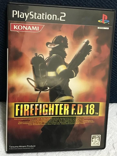 PS2 PlayStation 2 FIRE FIGHTER F.D. 18 Japanese Tested Genuine | eBay
