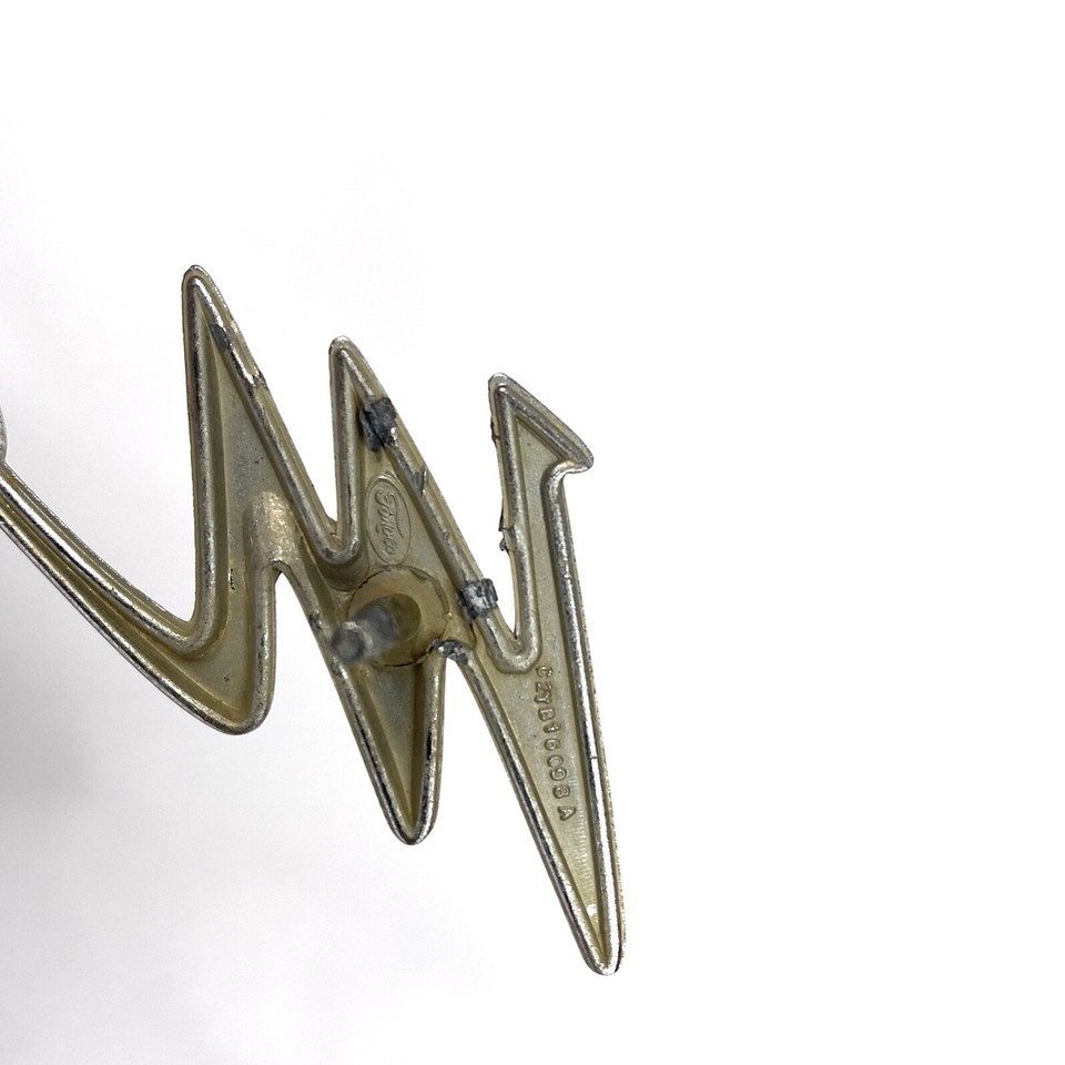 1962 Mercury Meteor S33 script emblem badge C2YB-16B114-A | eBay