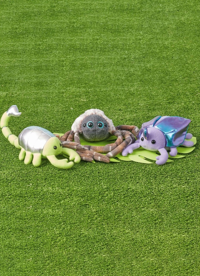 SIMPLICITY Sewing Pattern 3054 Toy Plush Stuffed Bugs, Scorpion, Spider ...