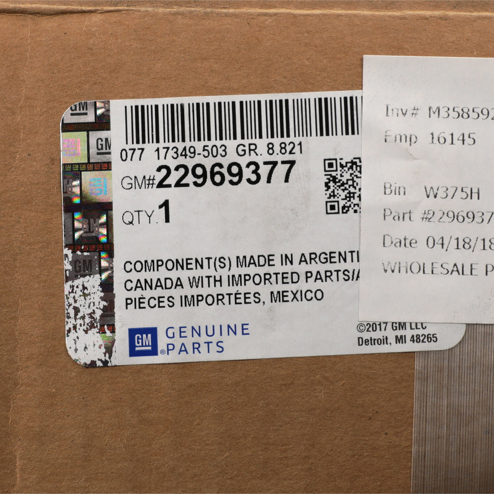 OEM NEW GM Spare Tire Jack Handle Lug Nut Tool Kit 11-20 Chevrolet GMC ...